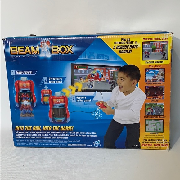 Hasbro | Toys | Playskool Heroes Transformers Beam Box Game System ...